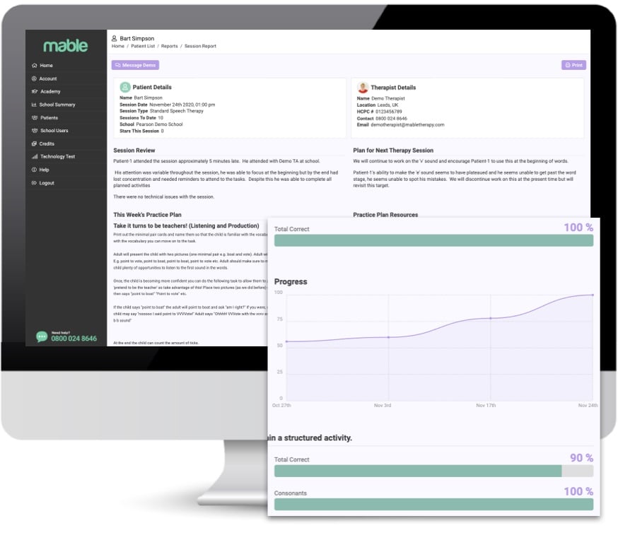 Schools - Speech Therapy